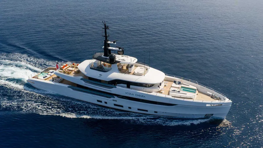 ACQUA CHIARA yacht for charter (Columbus Yachts, 47m, 2025)